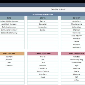 Customer Database | Google Sheets Template | Manage Your Customer ...