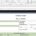 Bill of Lading Excel Template | Waybill Excel Template | Waybill Excel ...
