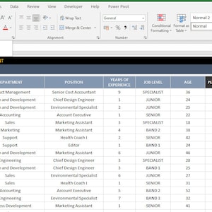 9 Box Grid Talent Management Excel Template 9 Box Grid Dashboard ...