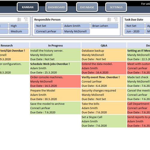 To Do List Tracker Excel Spreadsheet Template Productivity - Etsy