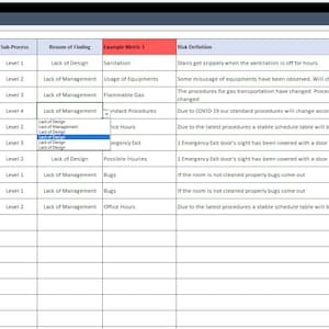 Internal Audit Template | Audit Dashboard | Excel Template | Audit ...