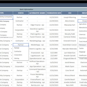 Customer Database | Google Sheets Template | Manage Your Customer ...