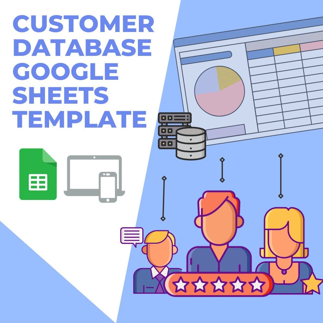 Customer Database | Google Sheets Template | Manage Your Customer ...