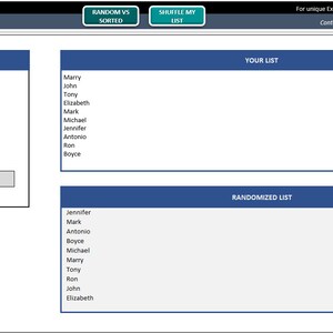 Random Number Generator | Excel Template | Number Generation in Excel ...