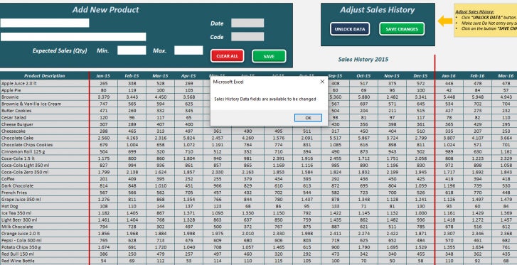 Rolling Forecast Excel Template