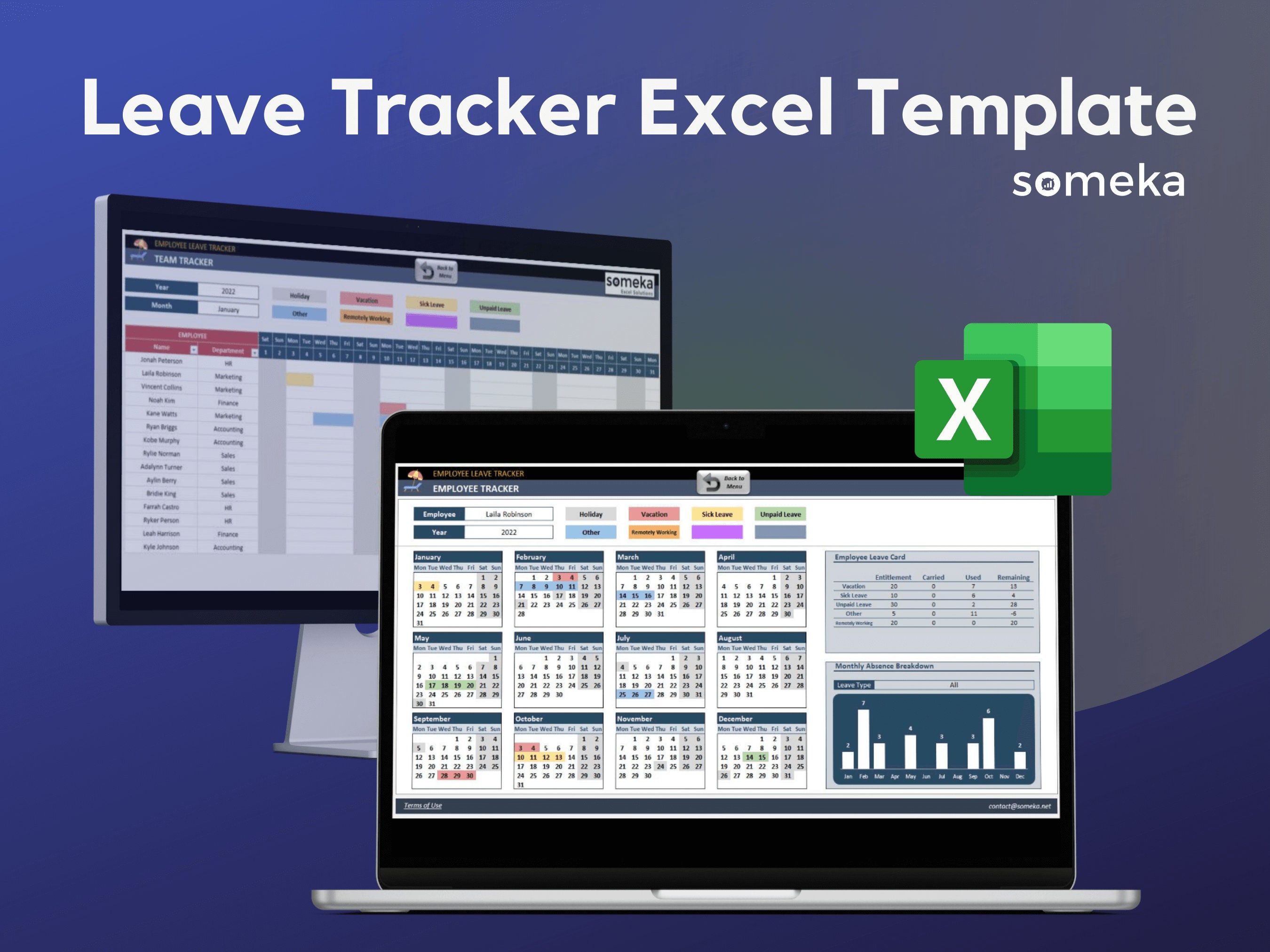Leave Calculator Excel Template