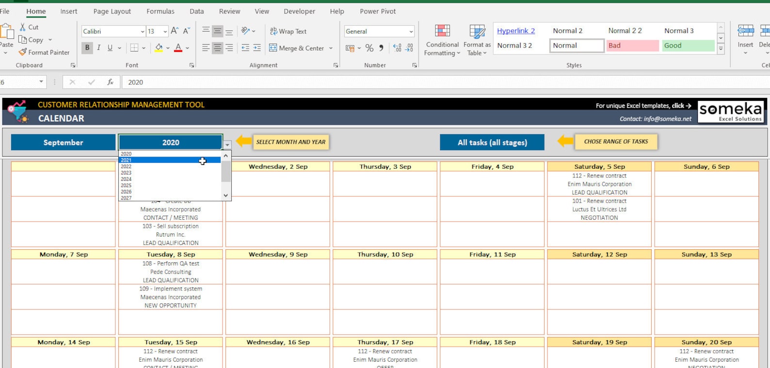 CRM Excel Template Customer Relationship Management Database - Etsy UK