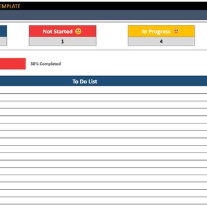 Daily-weekly-monthly Task List | Google Sheets Template | Task Tracking ...