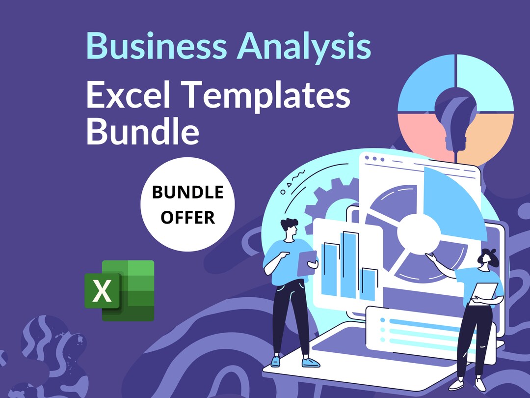 Business Analysis Excel Templates Bundle | Top Selling Spreadsheets - Etsy