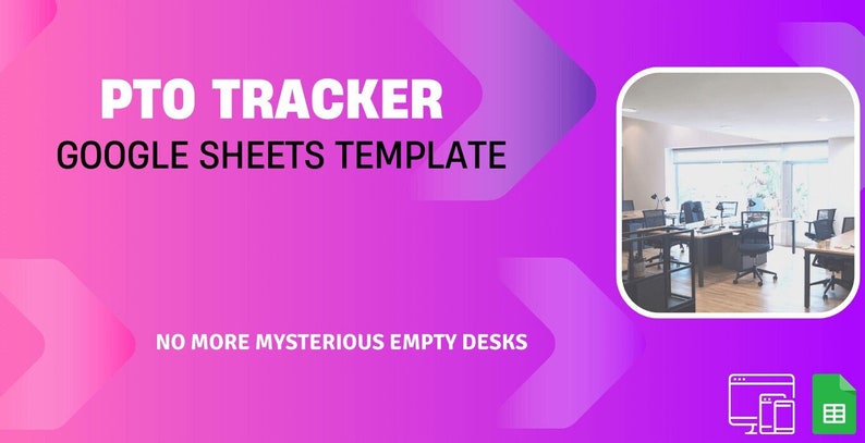 PTO Tracker Google Sheets Template: Employee Leave Calendar - Etsy