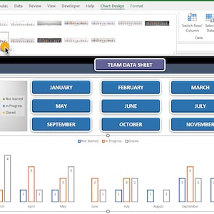 Team to Do List Excel Template: Task Tracker & Dashboard - Etsy