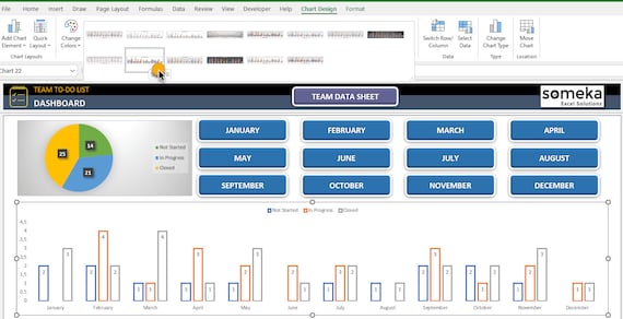 Excel Task Tracker Template