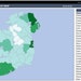 Ireland Geographic Heat Map Generator | Heat Map | Excel Heat Map Maker ...