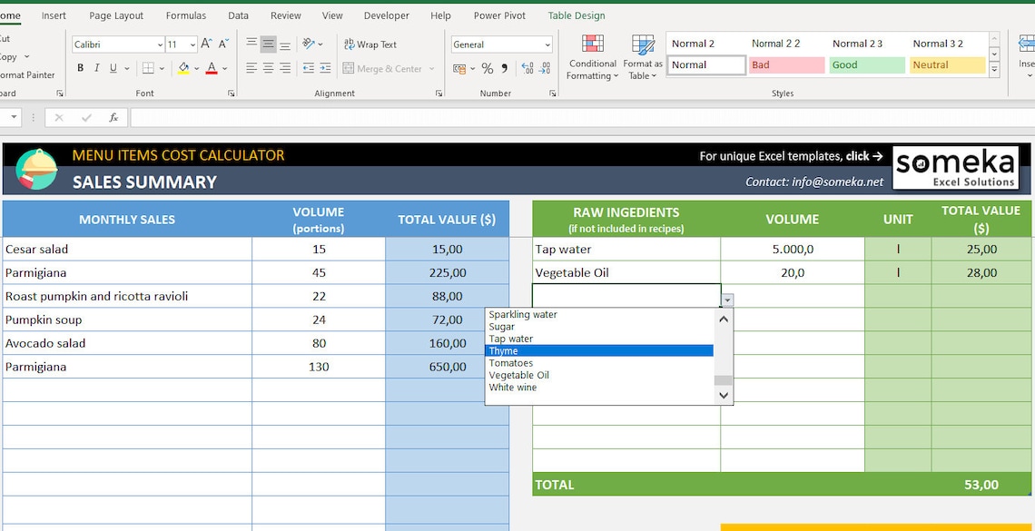 Food Cost Excel Template Excel Template Meal Items Cost Etsy Australia food-cost-excel-template-excel-template-meal-items-cost-etsy-australia