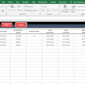 Rent Roll Template | Excel Template | Property Management Tool | for ...
