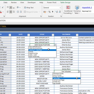 CRM Excel Template | Customer Relationship Management Database | Track ...