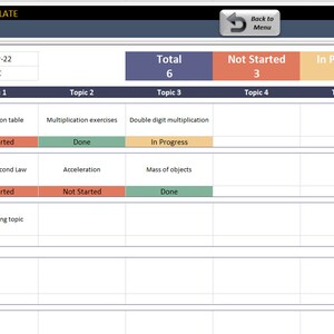 Teacher Lesson Plan Excel Template: Weekly & Daily Planner (digital) - Etsy