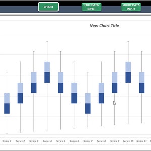 Box and Whisker Plot Maker Excel Template | Chart Generator | Mean ...