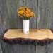 Floating Shelf, Rustic Wood Shelf, Live Edge, Large Birch Wood Shelf ...