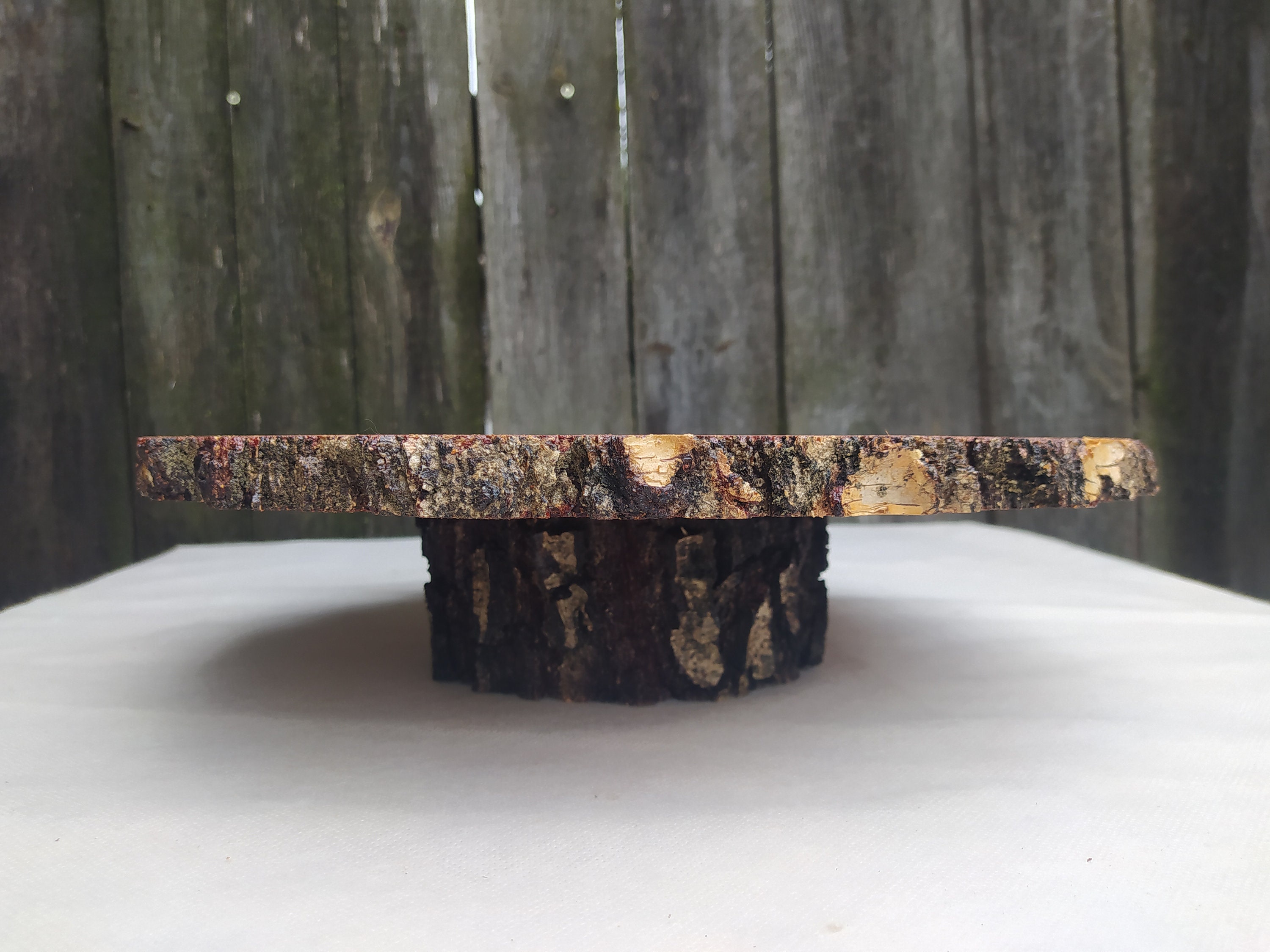 15cake stand Wood Cake Stand Birch cake stand | Etsy