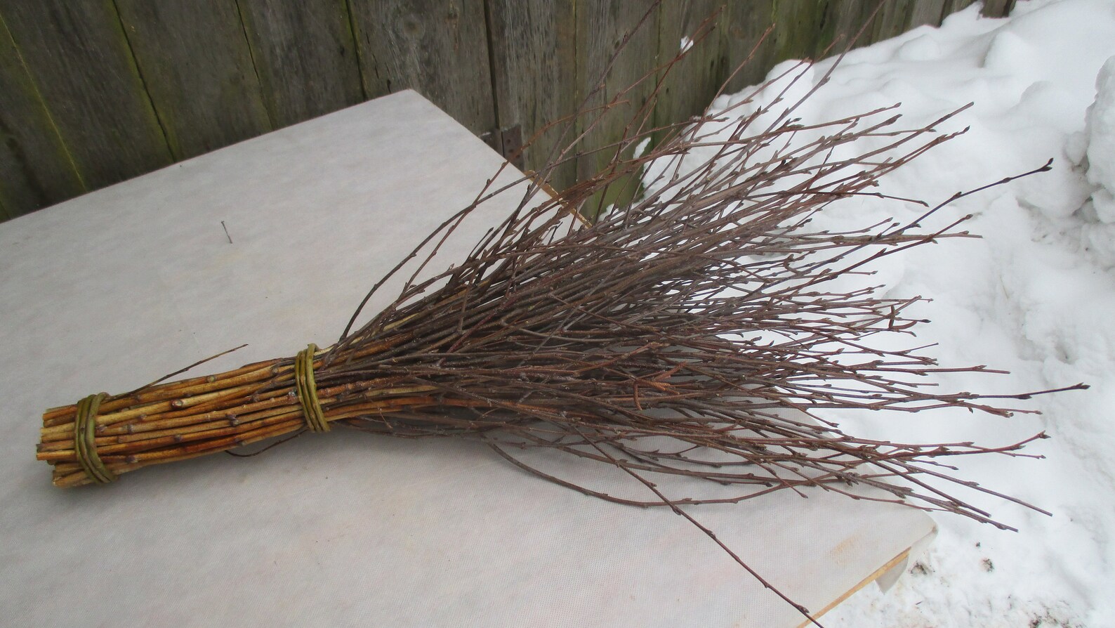 Birch Besom Birch Tree Branches Birch Twigs Bundle - Etsy