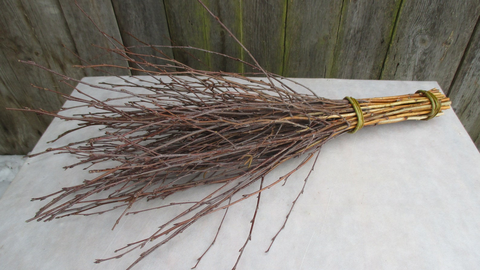 Birch Besom Birch Tree Branches Birch Twigs Bundle - Etsy