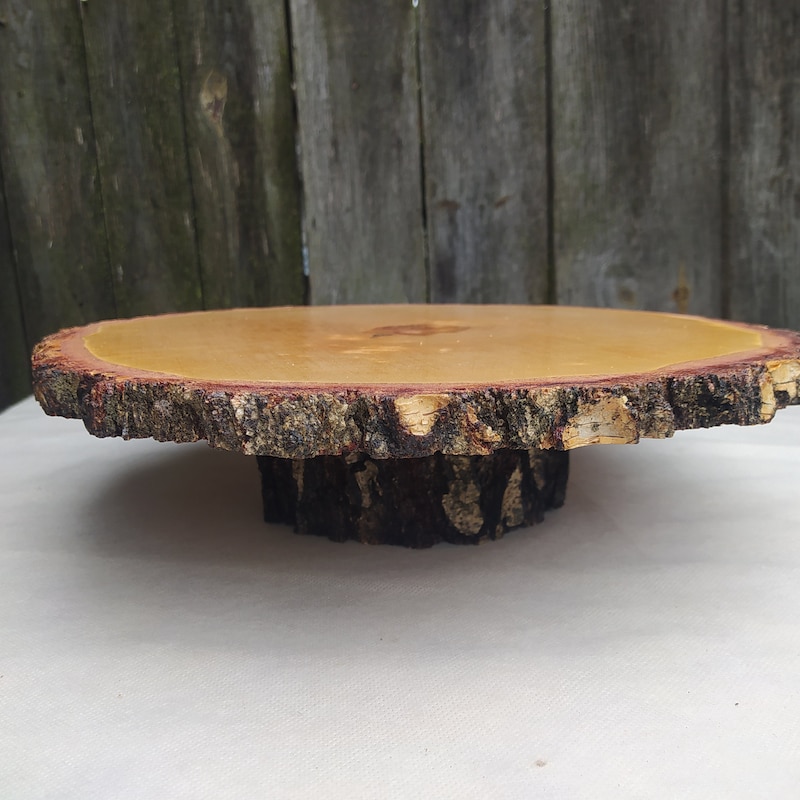 Wood Cake Stand - Etsy