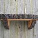 Floating Shelf, Rustic Wood Shelf, Live Edge, Large Birch Wood Shelf ...