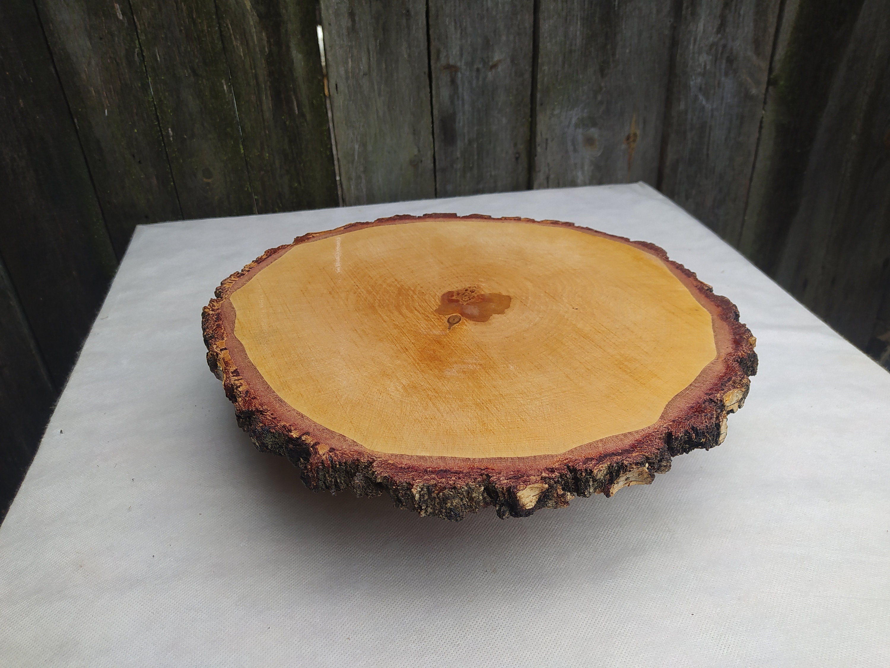 15cake stand Wood Cake Stand Birch cake stand | Etsy