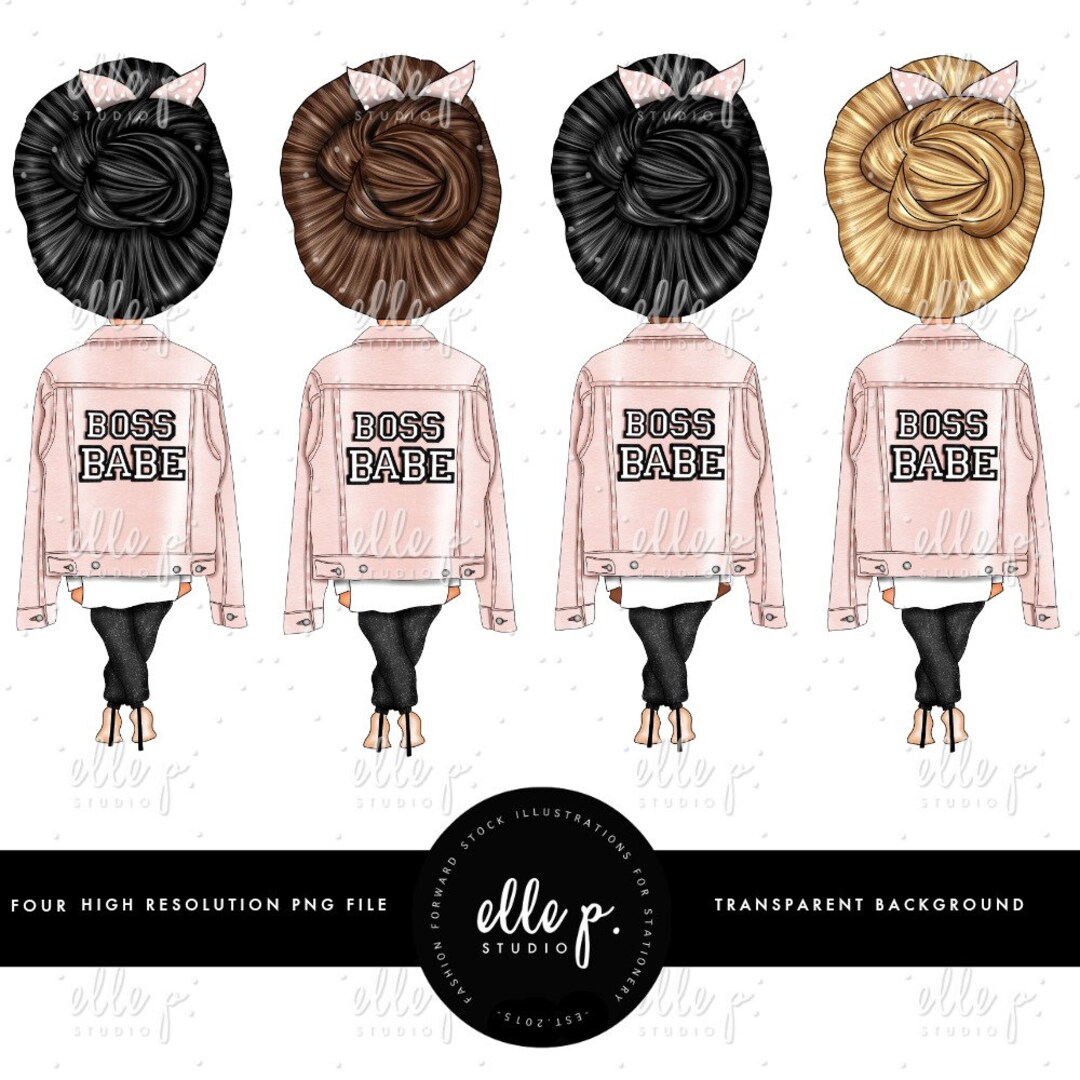 Boss Baby Elle Dolls / Girl Clipart/ Girl Illustration/planner Icon ...
