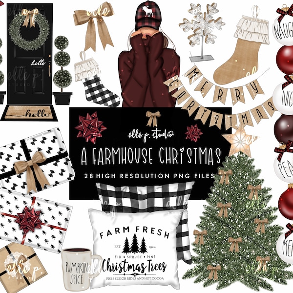 Holiday Clipart - Etsy