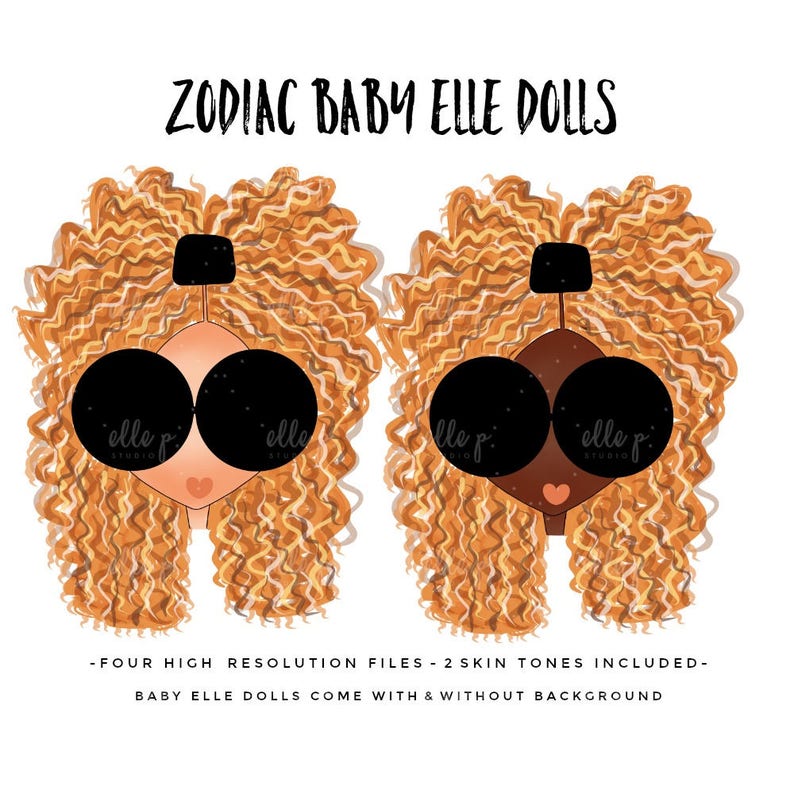 Leo Sign Baby Elle Doll Zodiac Baby Elle Dolls Zodiac - Etsy