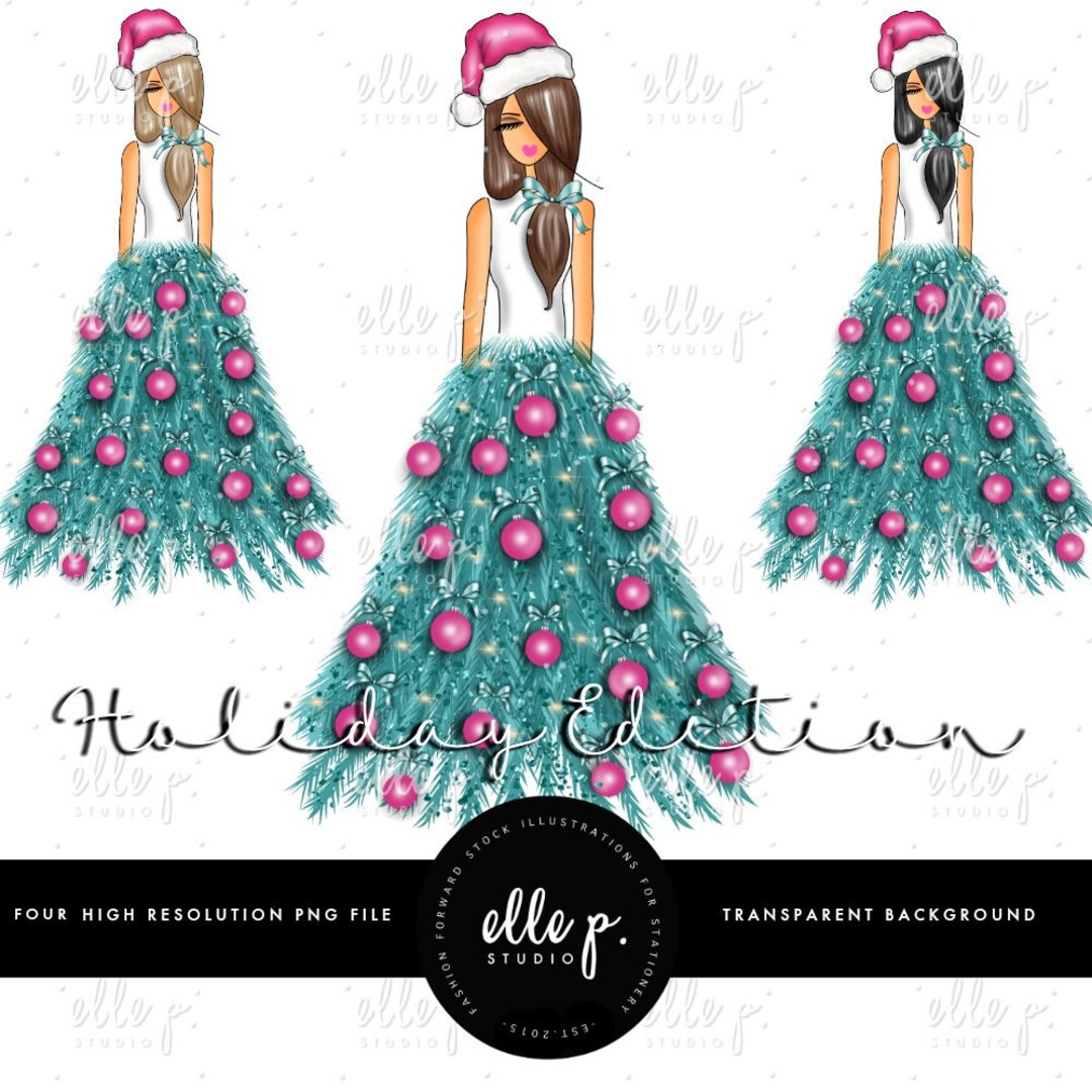 Holiday LIMITED Edition Elle Dolls - Elle P. Dolls - 4 Dolls Included ...