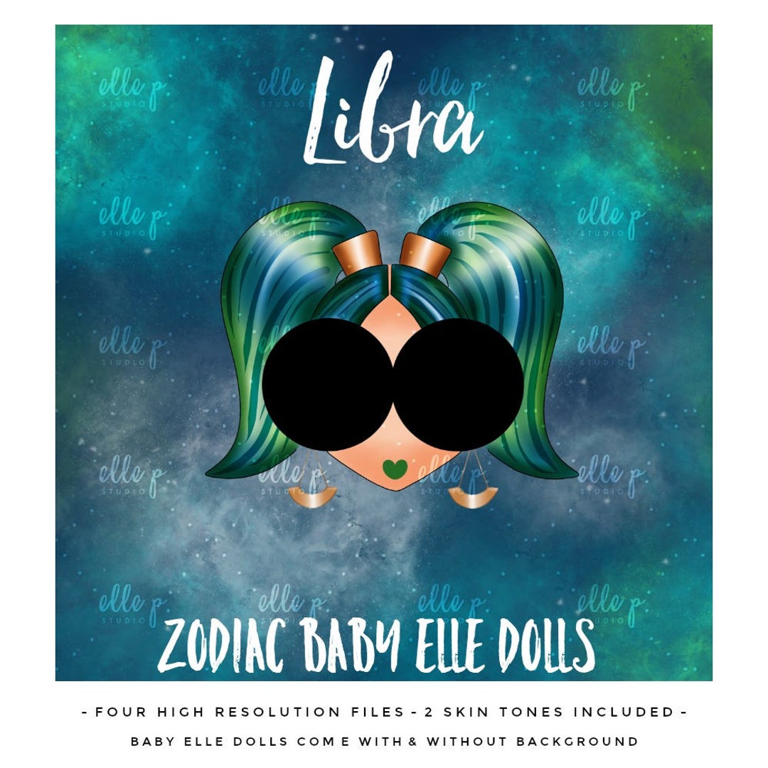 Libra Sign Baby Elle Doll | Zodiac Baby Elle Dolls - Zodiac Clipart ...