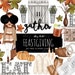 Feastgiving Clipart Bundle /thanksgiving Clipart Bundle -20 Clipart ...