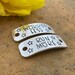 Personalised Trainer Tags, Worry Less Run More, Running Shoe Tag ...