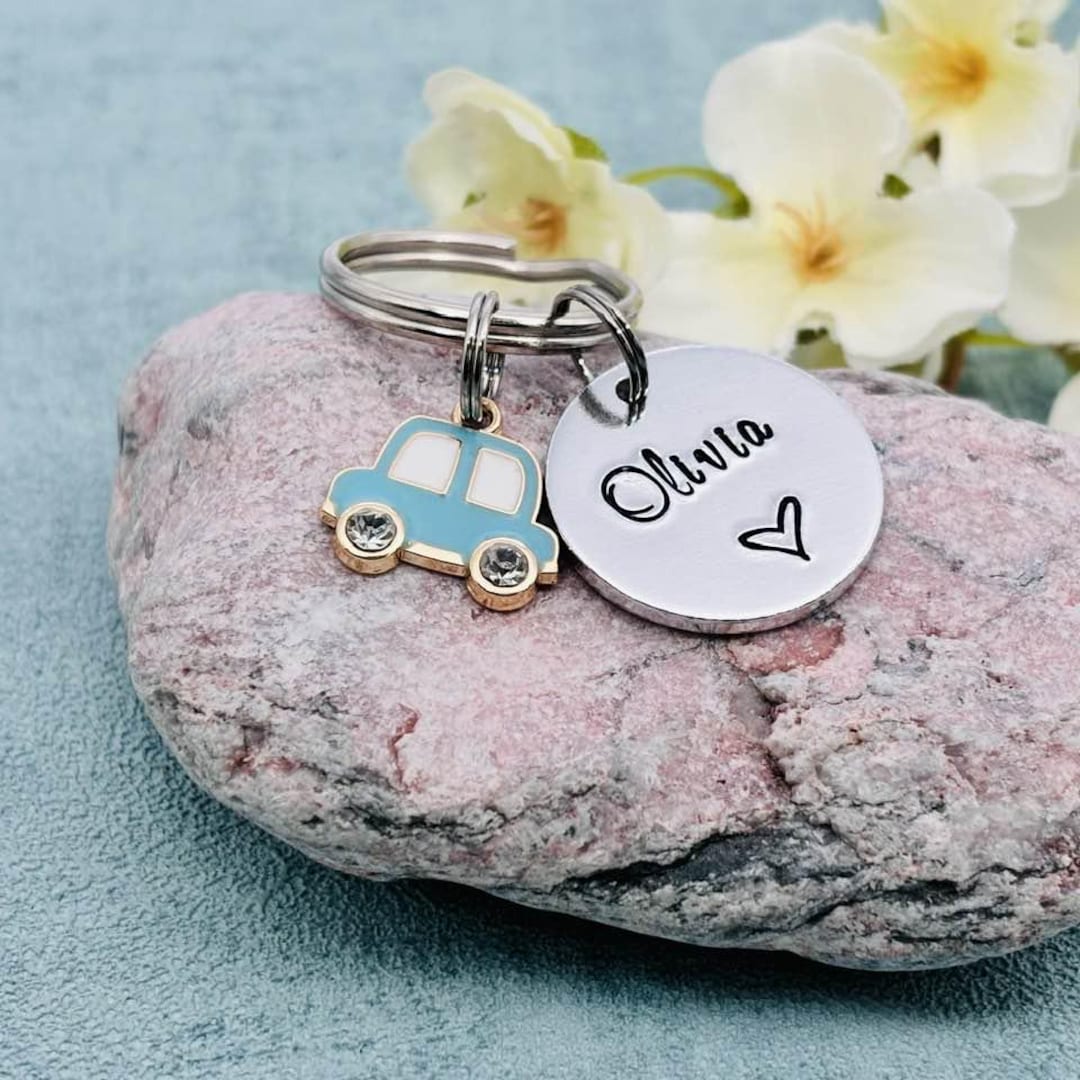 New Driver Keyring, First Car Gift, Just Passed Personalised Keyring ...