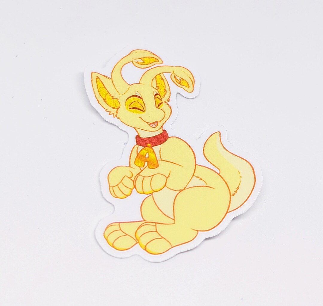 Neopets: Aisha Waterproof Vinyl Sticker - Etsy