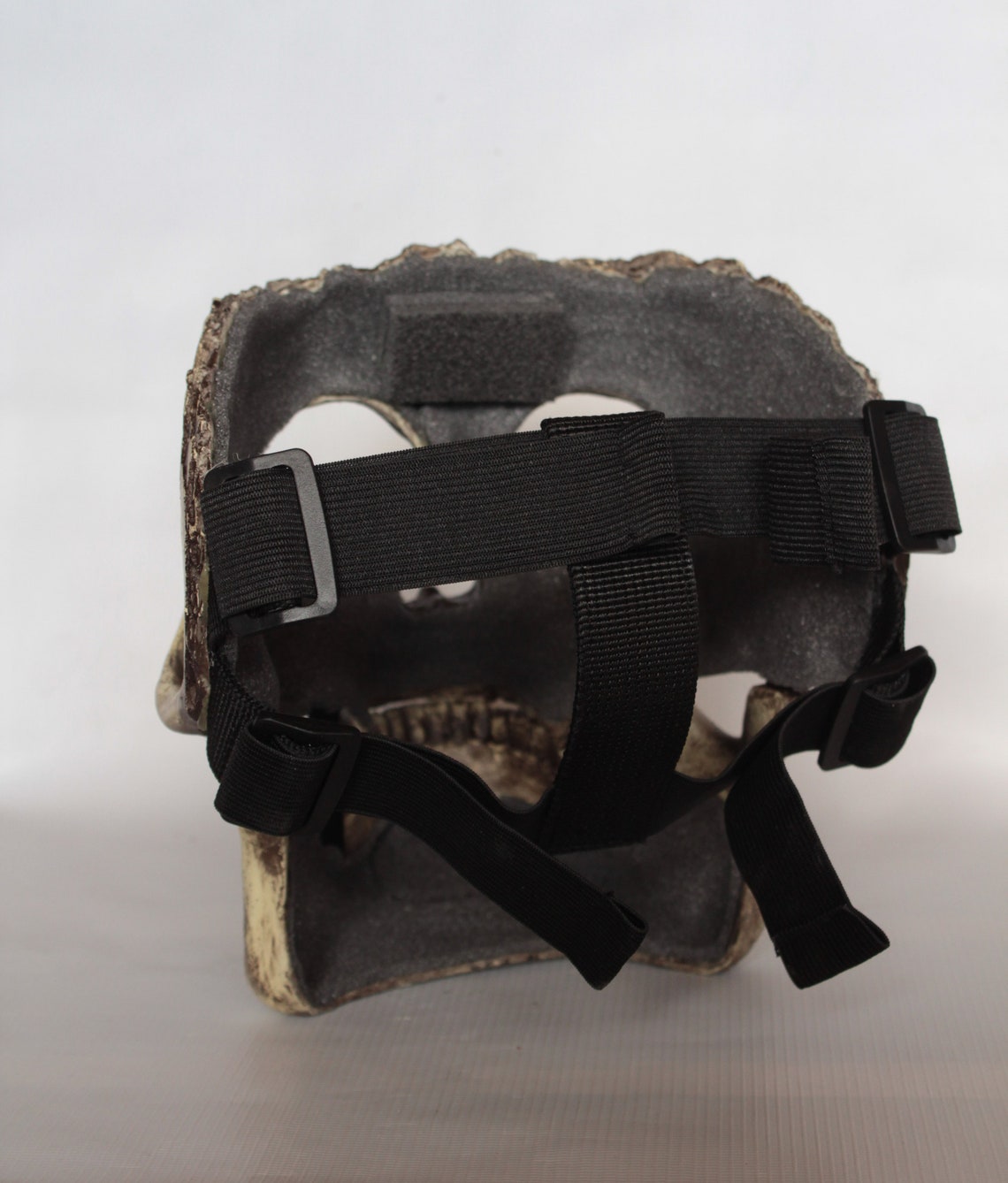 Half Skull Mask With Movable Jaw | Etsy