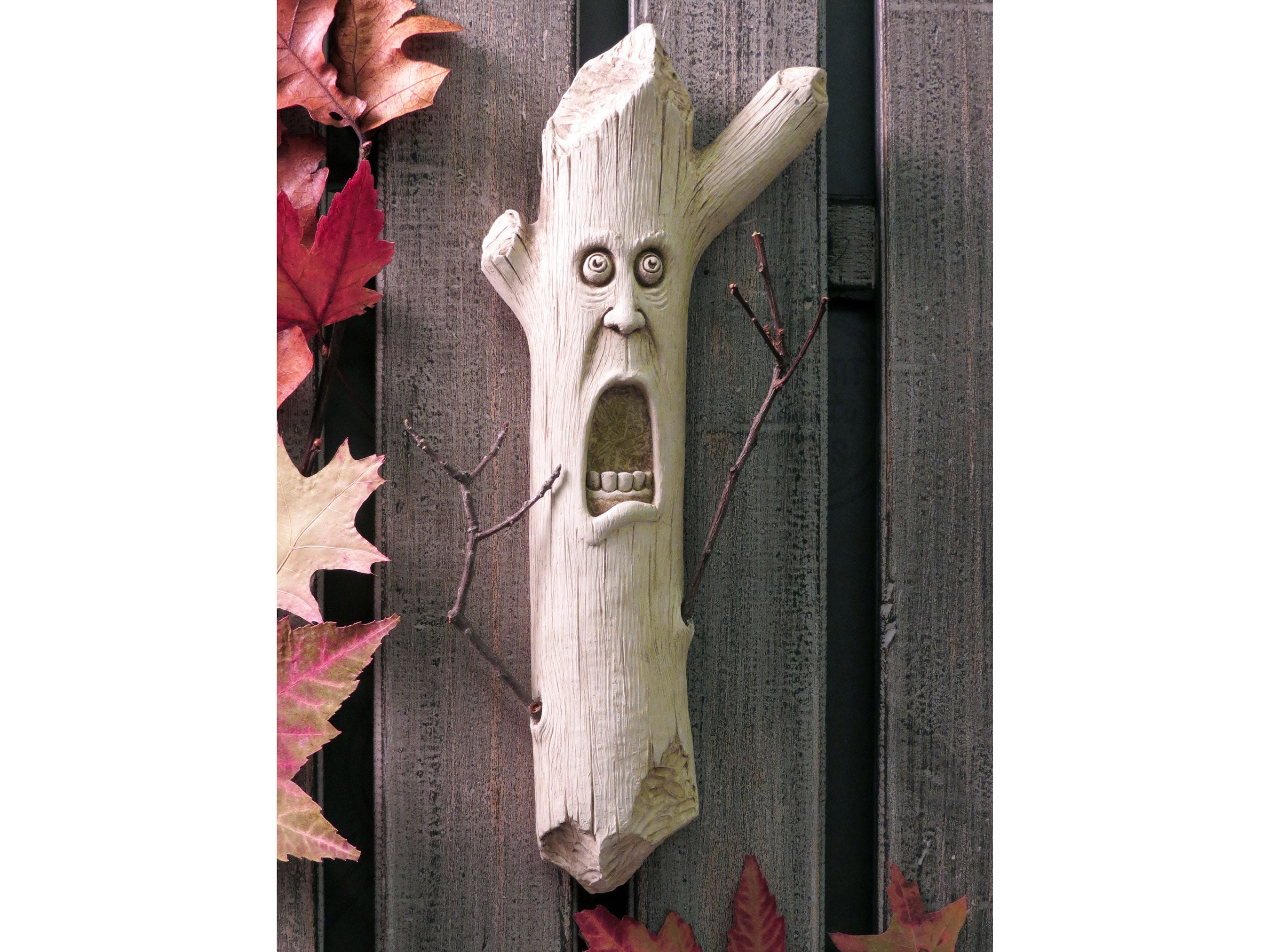 Stick Man Sculpture Whimsical Stick Man Plaque Lumberjack - Etsy