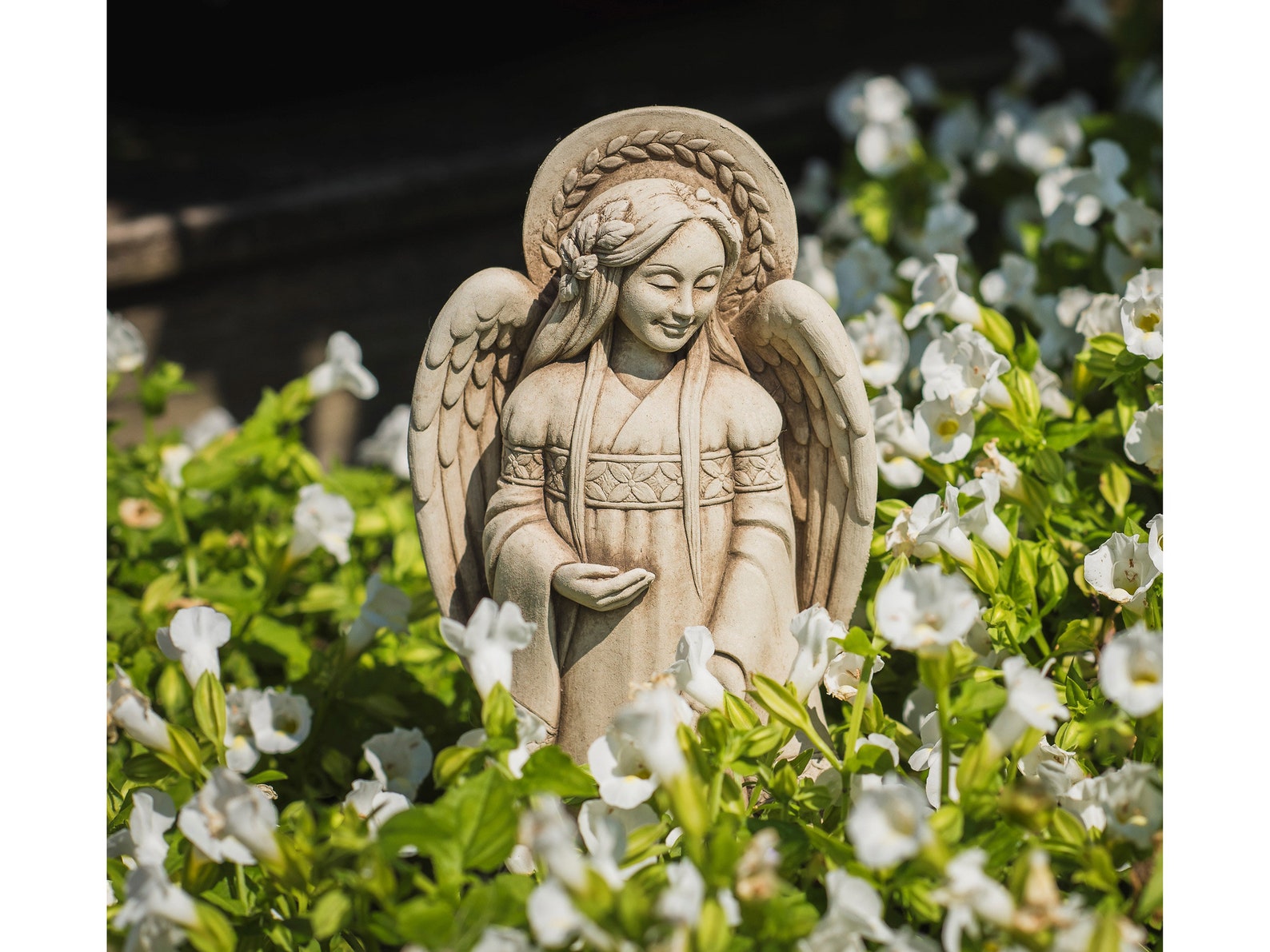 Angel of Hope Statue for Garden and Home Angel Figure Made of - Etsy