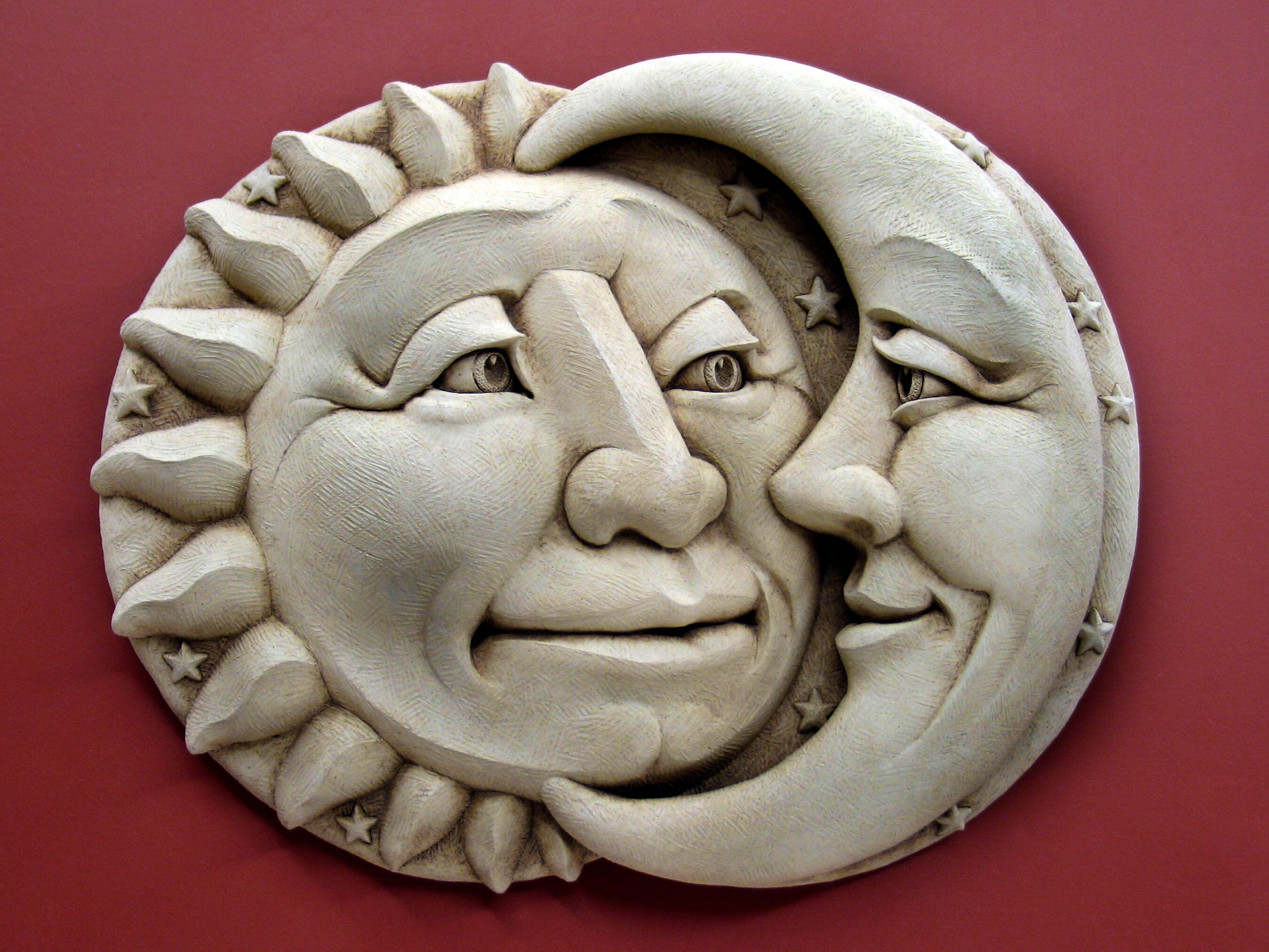 Sun and Moon Wall Art Sun and Moon Decor Sun and Moon Garden - Etsy