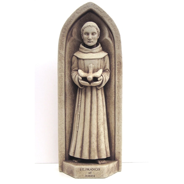 St Francis of Assisi Garden Statues - Etsy