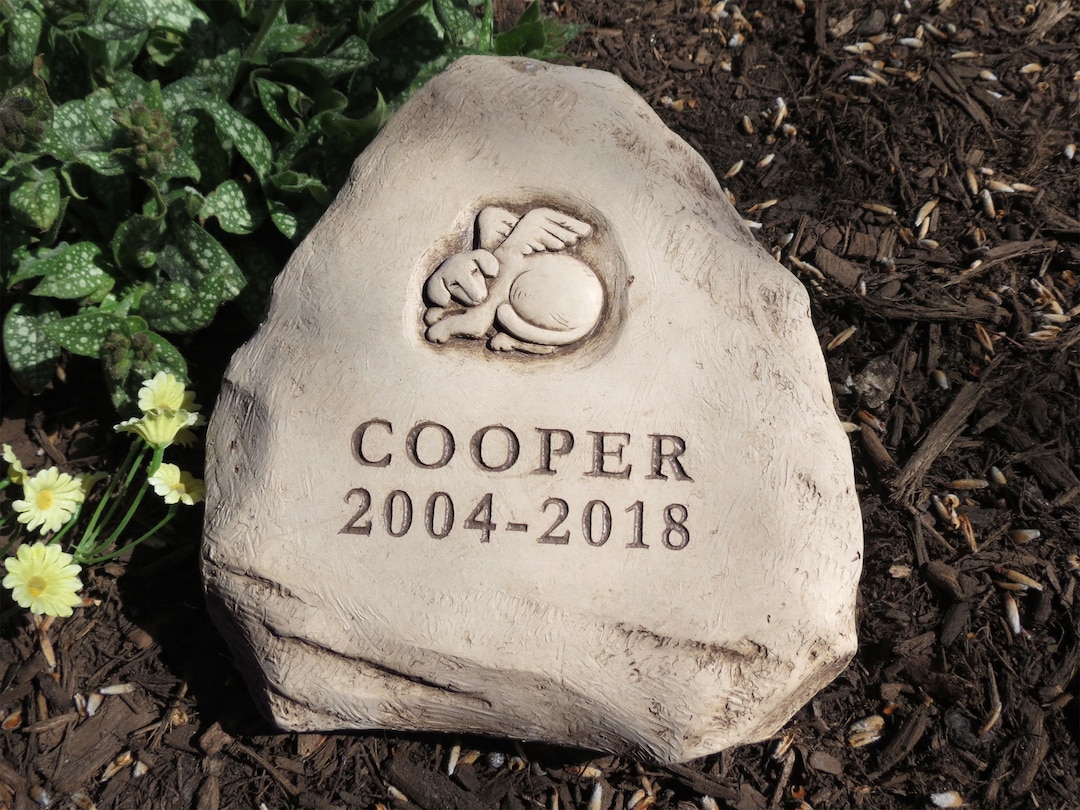 Pet Memorial Stone, Pet Stone Memorial, Engraved Stone, Engraved Pet ...
