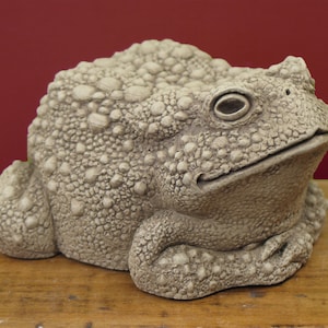 Toad Statue Stone for Home & Garden, Toad Art Sculpture, Toad and Frog ...