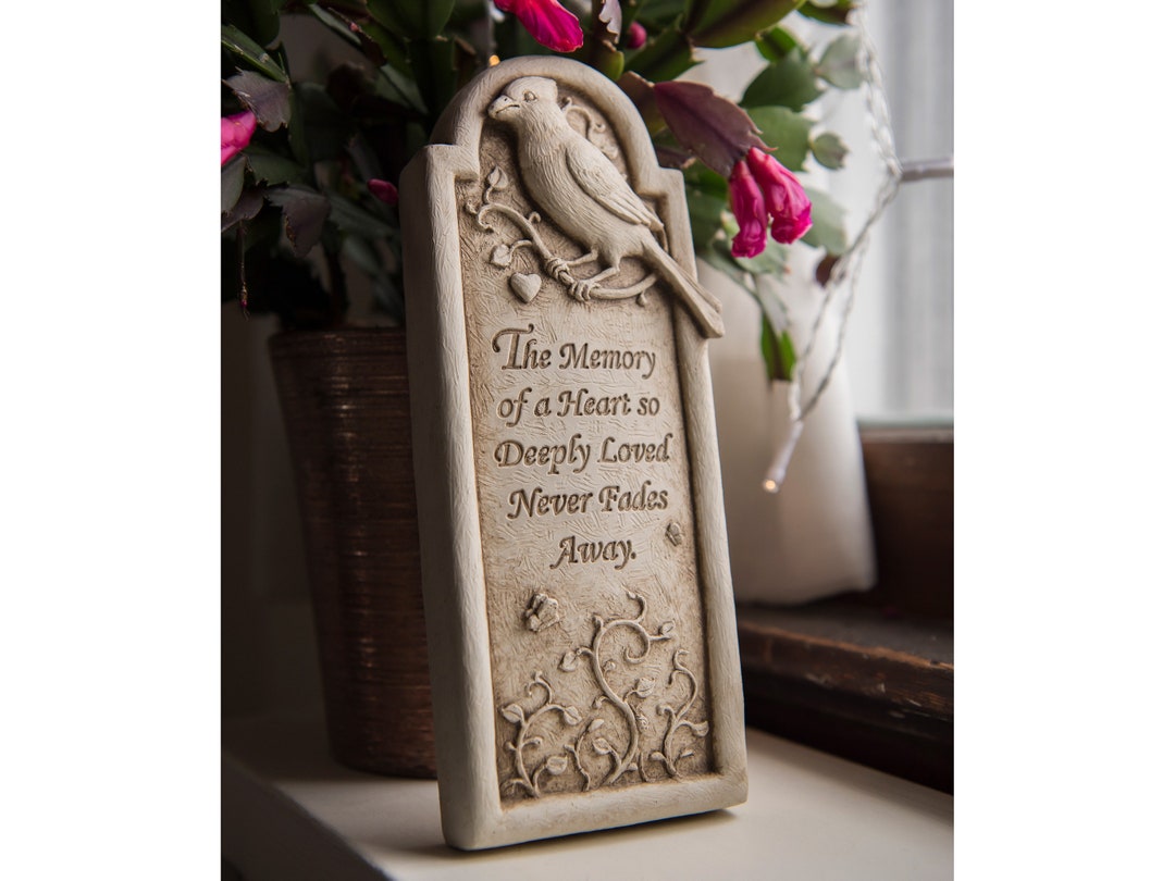 Cardinal Memorial Stone, Sympathy Gift, Cardinal Gift, Gift for Loss of ...