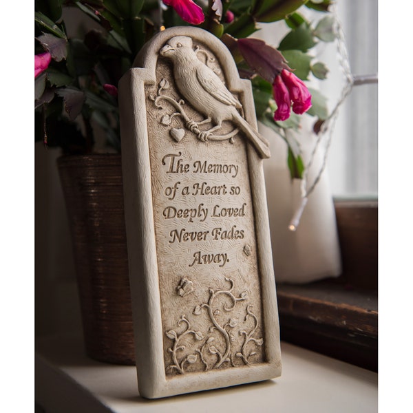Cardinal Memorial Stone - Etsy