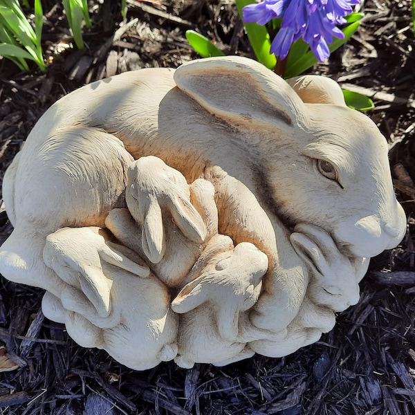 Rabbit Statues - Etsy