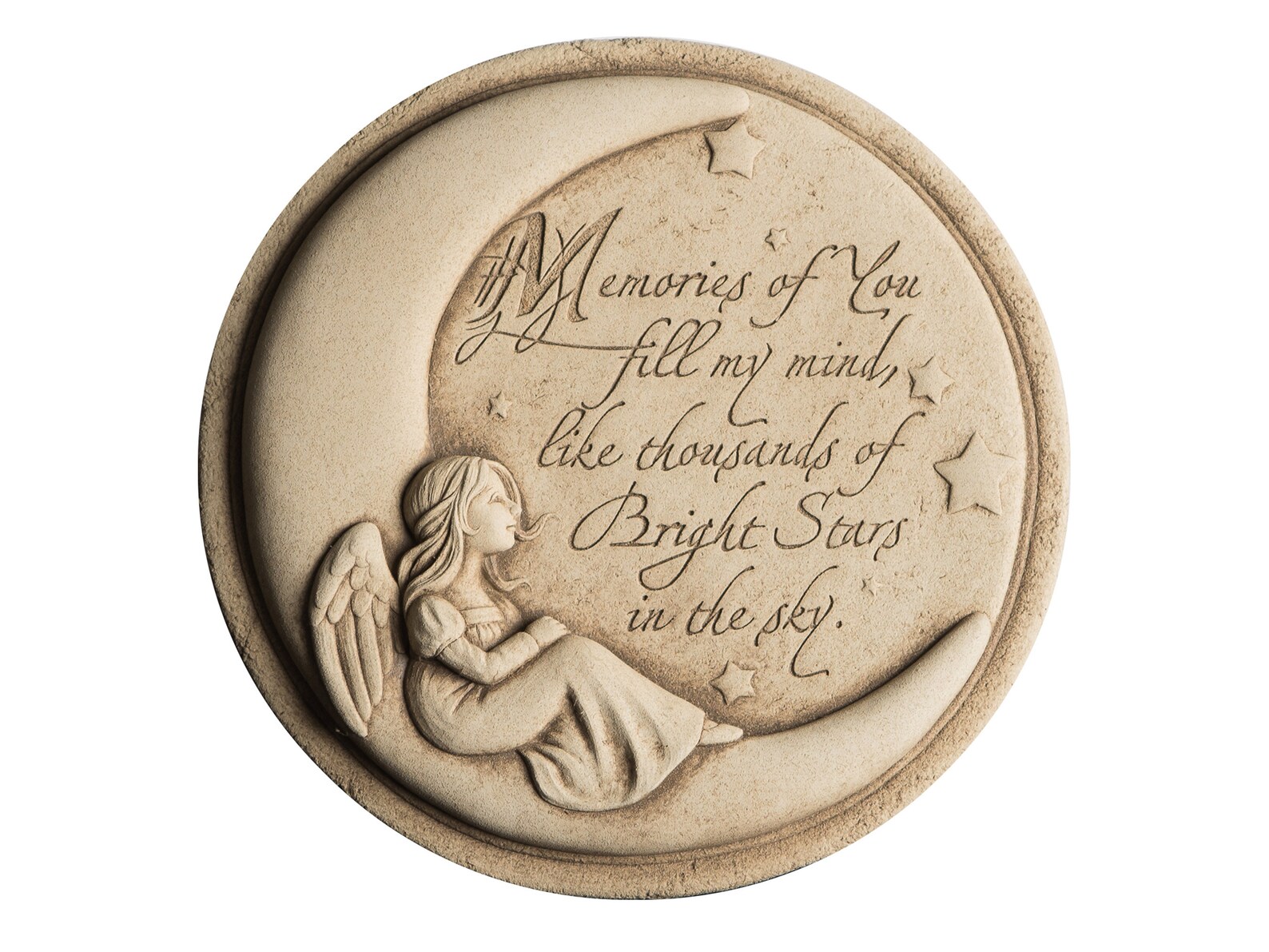 Angel Memorial Plaque Sympathy Angel Stone Memorial Gift for - Etsy