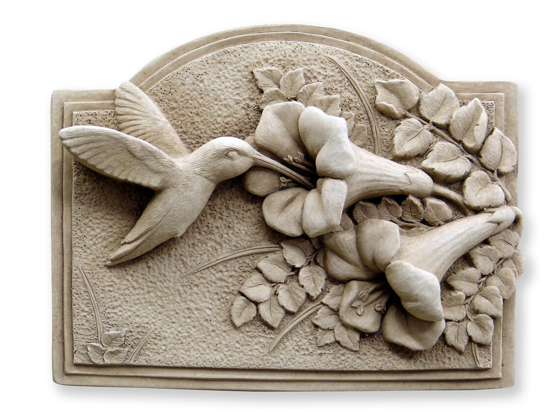 Hummingbird Plaque for Home & Garden Hummingbird Wall Decor - Etsy
